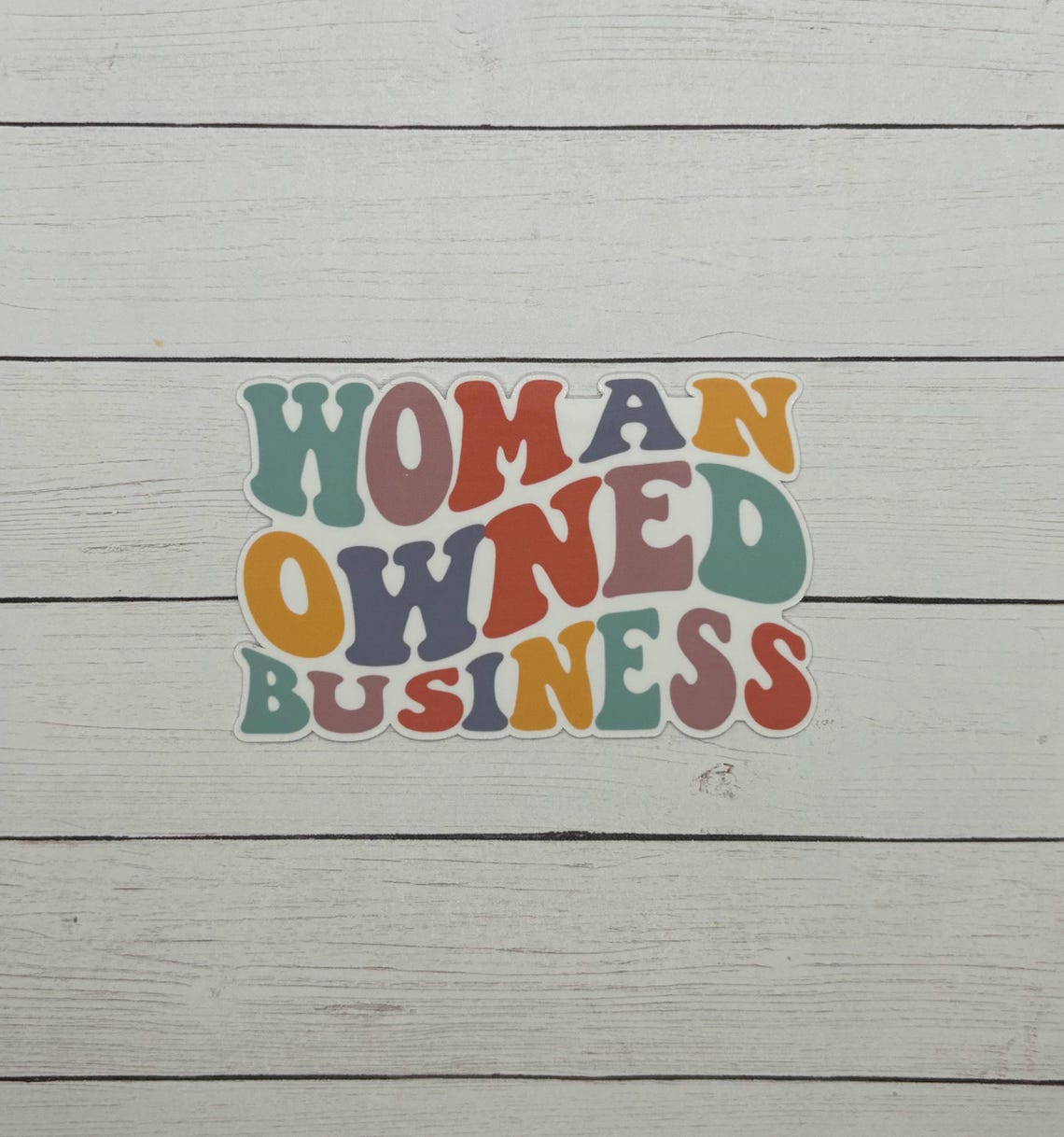 Woman Owned Business Sticker | Small Business Sticker | Woman Small ...