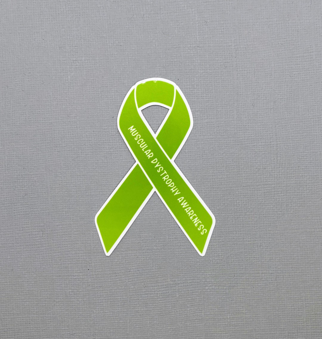 Muscular Dystrophy Awareness Ribbon Sticker | Muscular Dystrophy ...