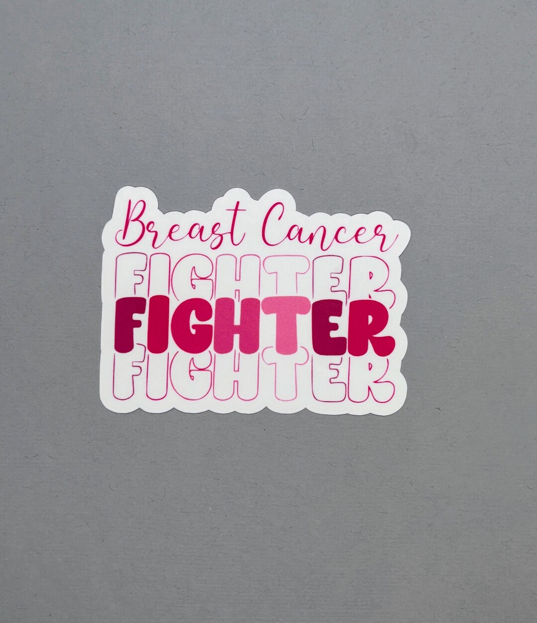 Breast Cancer Fighter Sticker | Breast Cancer Sticker | Breast Cancer ...