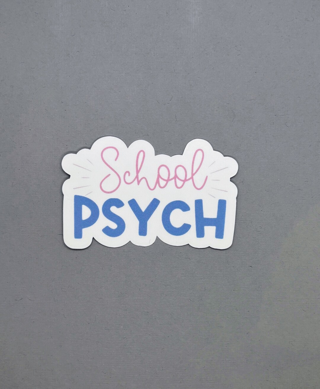 School Psych Sticker | Gift for School Psychologist | Gift for Him ...