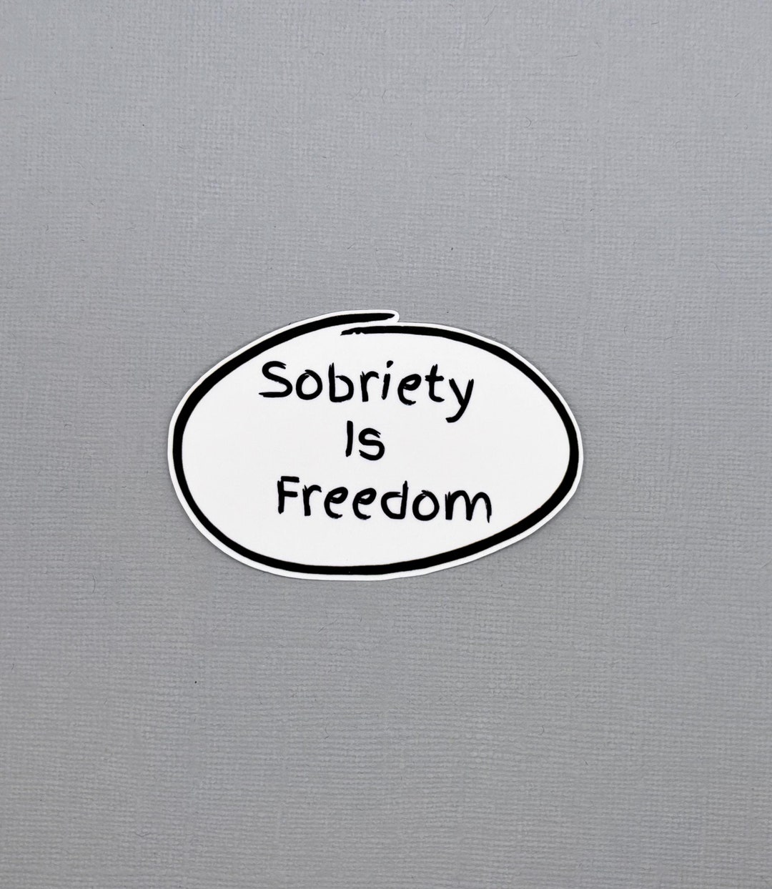 Sobriety is Freedom Sticker | Sober Gift | Sobriety Gift | Sobriety ...