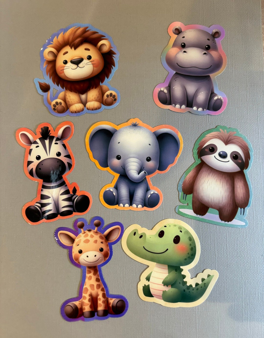 Safari Animal Stickers | Gifts for Kids | Gifts for Teen | Animal ...