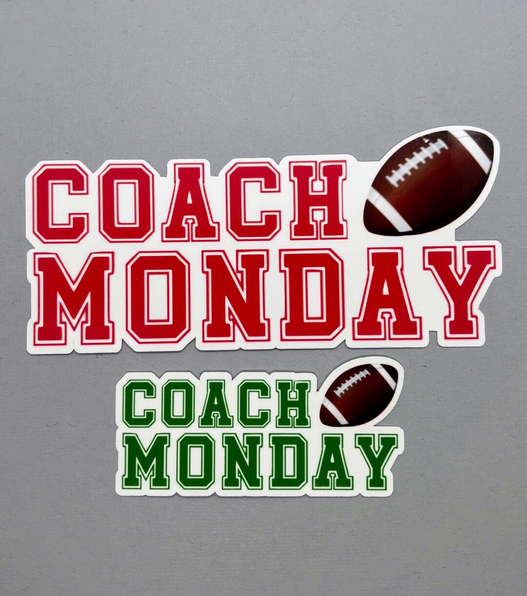 Custom Football Coach Sticker | Gift for Football Coach | Gift for Him ...
