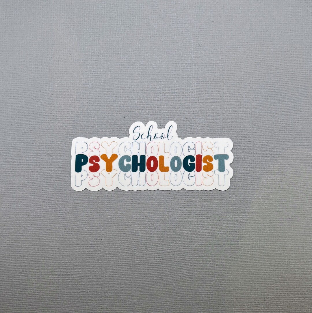School Psychologist Sticker | Gift for School Psychologist | Gift for ...