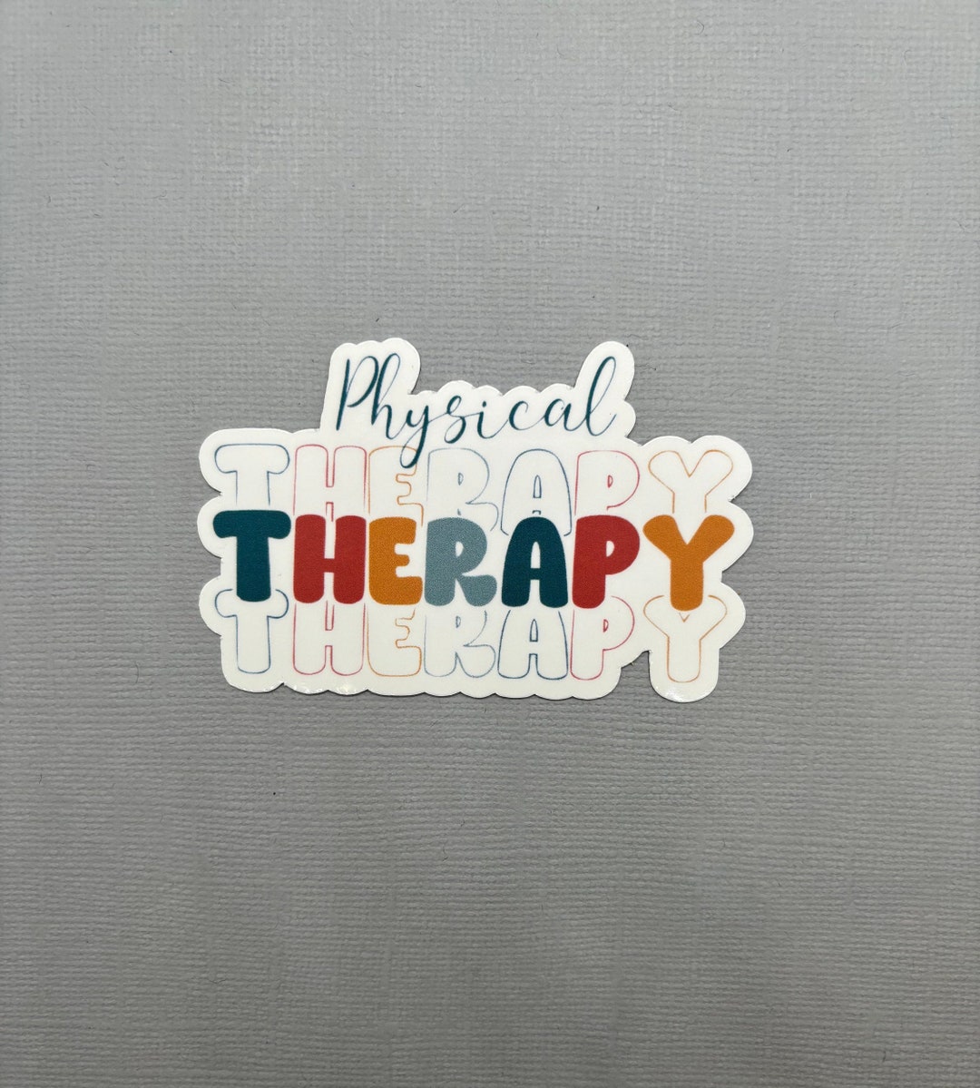 Physical Therapy Sticker | PT Sticker | Physical Therapist Sticker ...