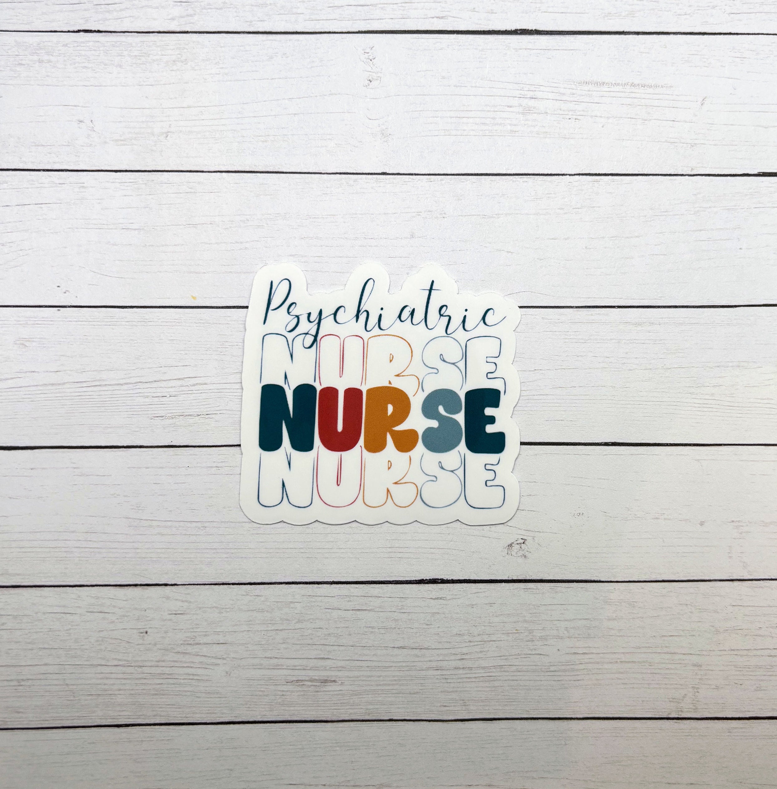 Psychiatric Nurse Sticker Nurse Appreciation Gift Gift for Nurse ...