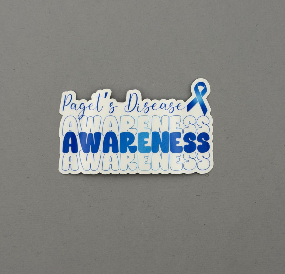 Paget’s Disease Awareness Sticker | Paget's Disease of the Bone | Water ...