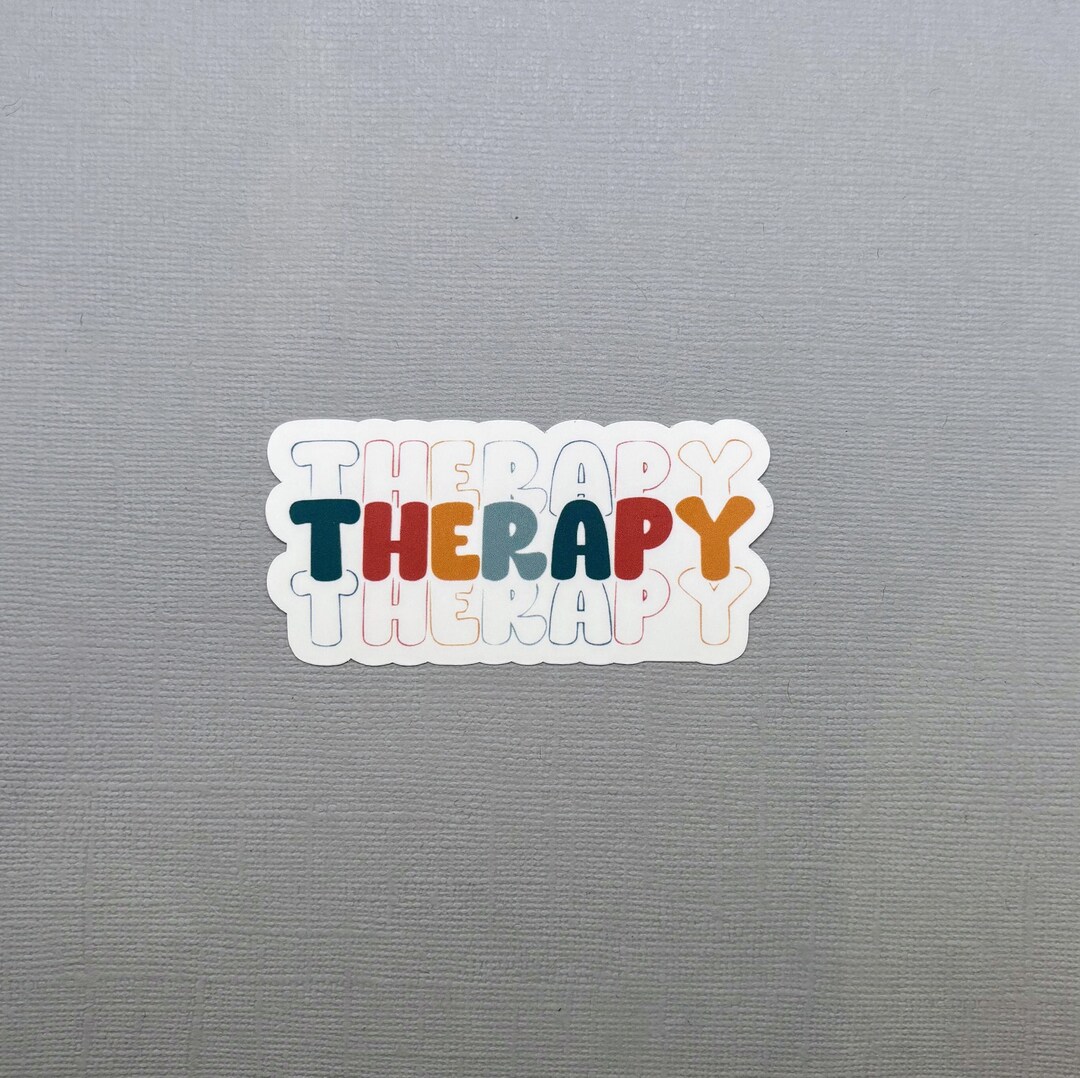 Therapy Sticker | Gift for Therapist | Gift for Him | Gift for Her ...