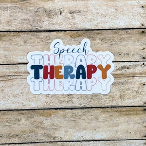 Speech Therapy Sticker | Speech Sticker | Speech Language Sticker ...