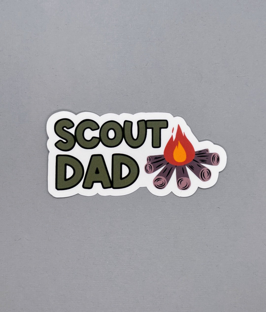 Scout Dad Sticker Gift for Dad Gift for Him Gift for Father's Day Scout ...