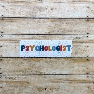 Psychologist Sticker | Gift for Psychologist | Gift for Him | Gift for ...