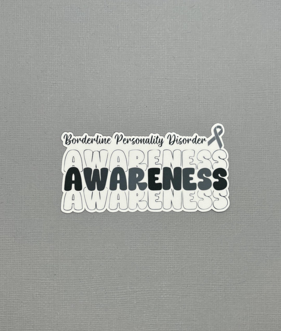 Borderline Personality Disorder Awareness Sticker | BPD Awareness | BPD ...