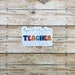 Physical Education Teacher Sticker | Teacher Sticker | Teacher ...