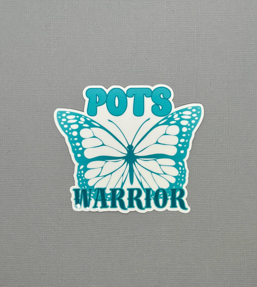 POTS Warrior Butterfly Sticker | POTS Awareness | POTS Sticker | Water ...