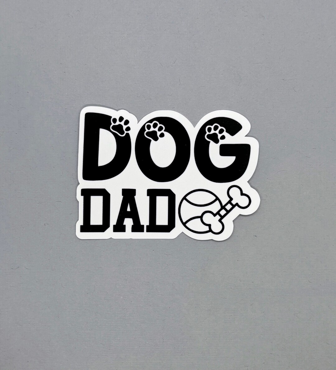 Dog Dad Sticker | Gift for Dad | Gift for Him | Gift for Father's Day ...
