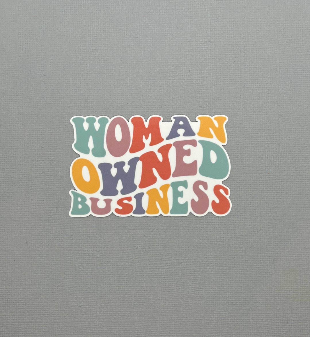 Woman Owned Business Sticker | Small Business Sticker | Woman Small ...