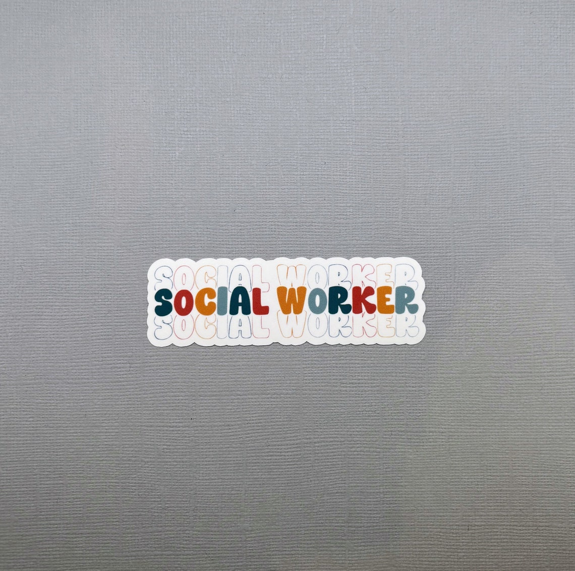 Social Worker Sticker Gift for Social Worker Gift for Him Gift for Her ...