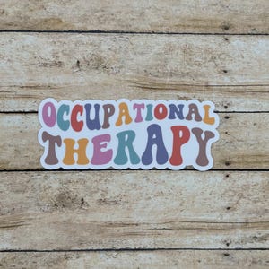 Occupational Therapy Sticker | OT Sticker | Occupational Therapy ...