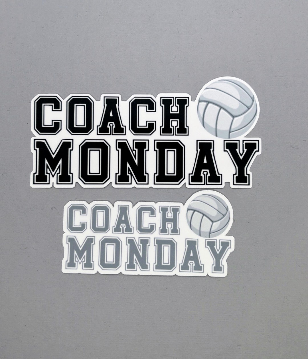 Custom Volleyball Coach Sticker | Gift for Volleyball Coach | Gift for ...