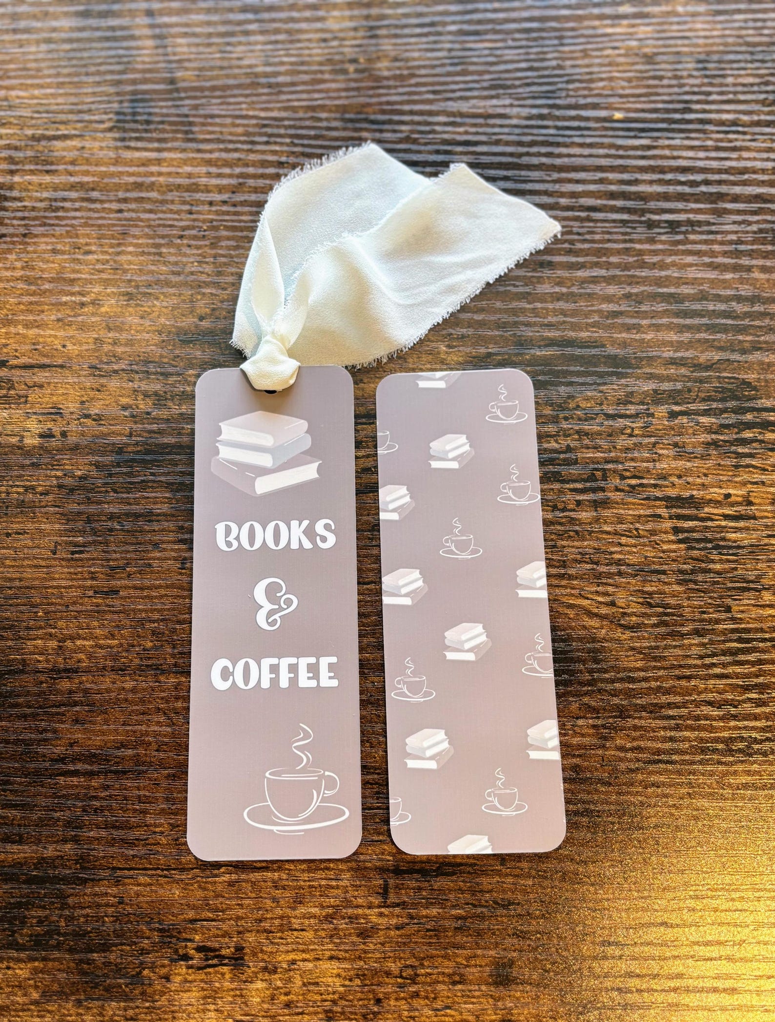 Books & Coffee Bookmark | Cute Bookmark | Gift for Mom | Gift for ...