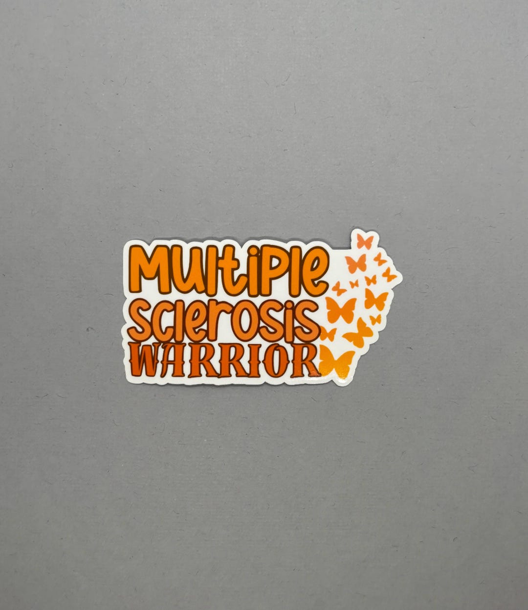 Multiple Sclerosis Warrior Butterflies Sticker | MS Awareness | MS ...