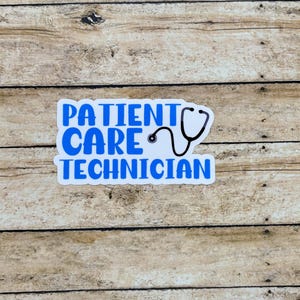 Patient Care Technician Sticker | Gift for PCT | Patient Care ...