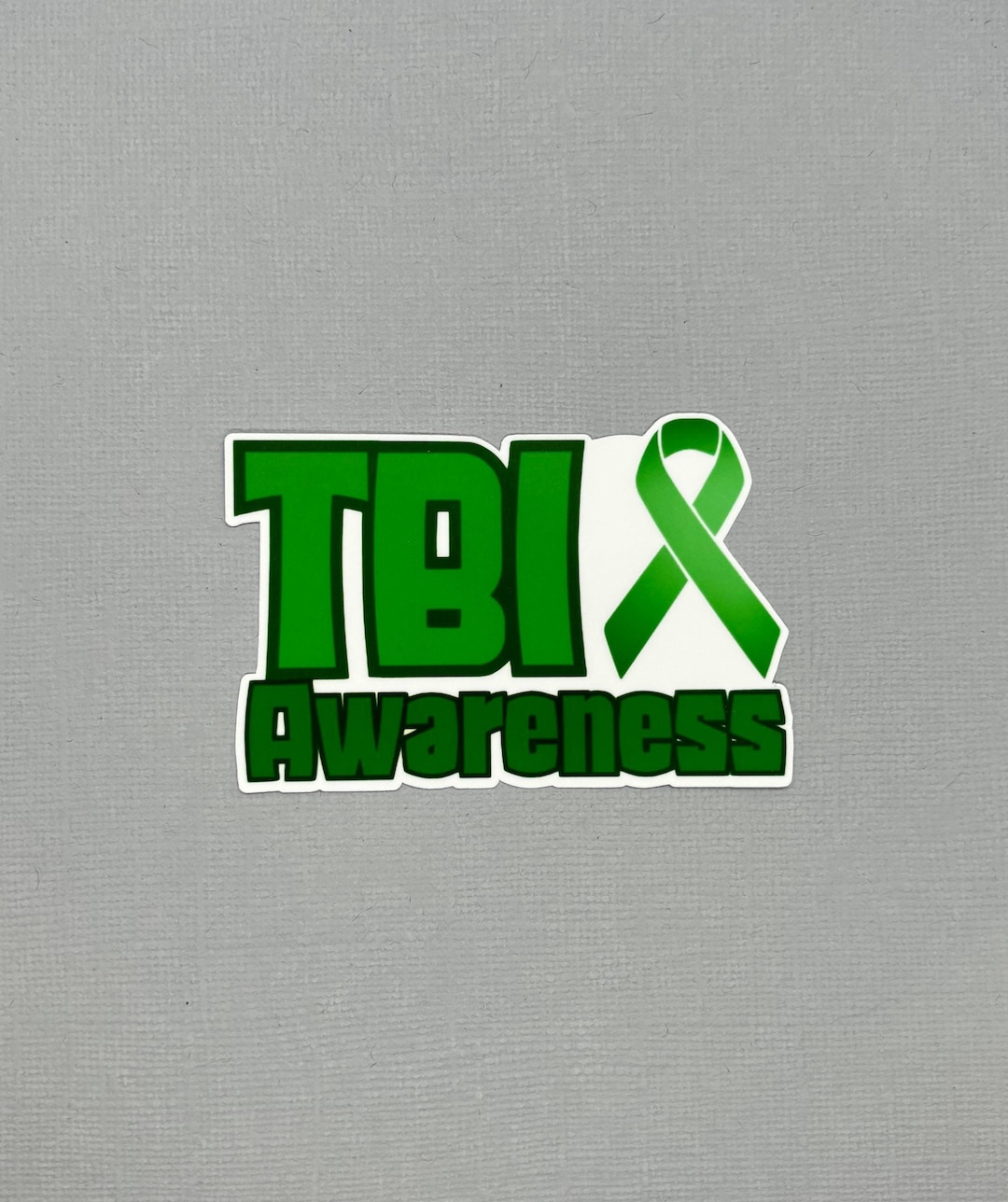 TBI (traumatic Brain Injury) Awareness W/ Ribbon Sticker | TBI ...