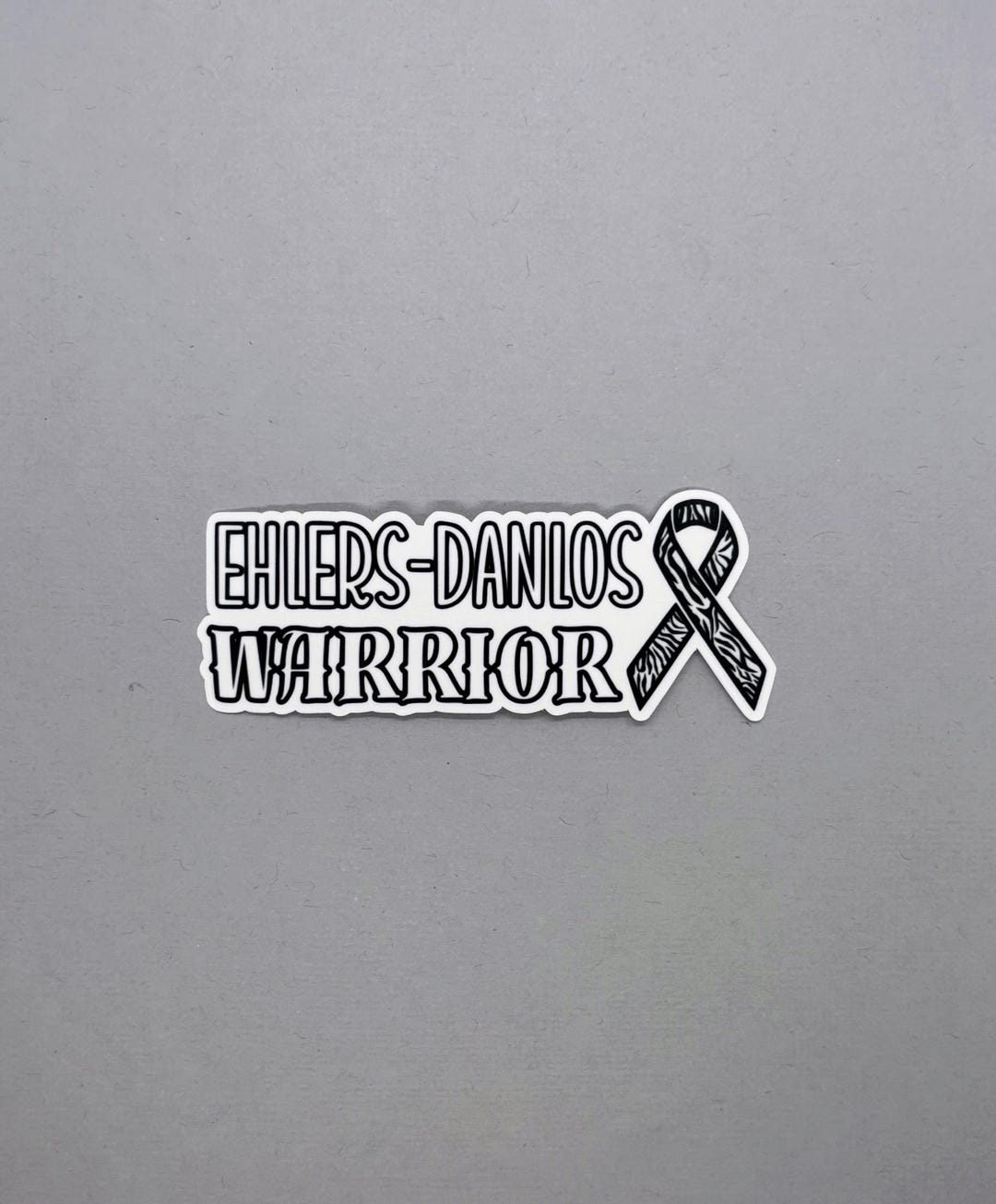 Ehlers–danlos Syndrome Warrior Ribbon Sticker | EDS Sticker | Ehlers ...
