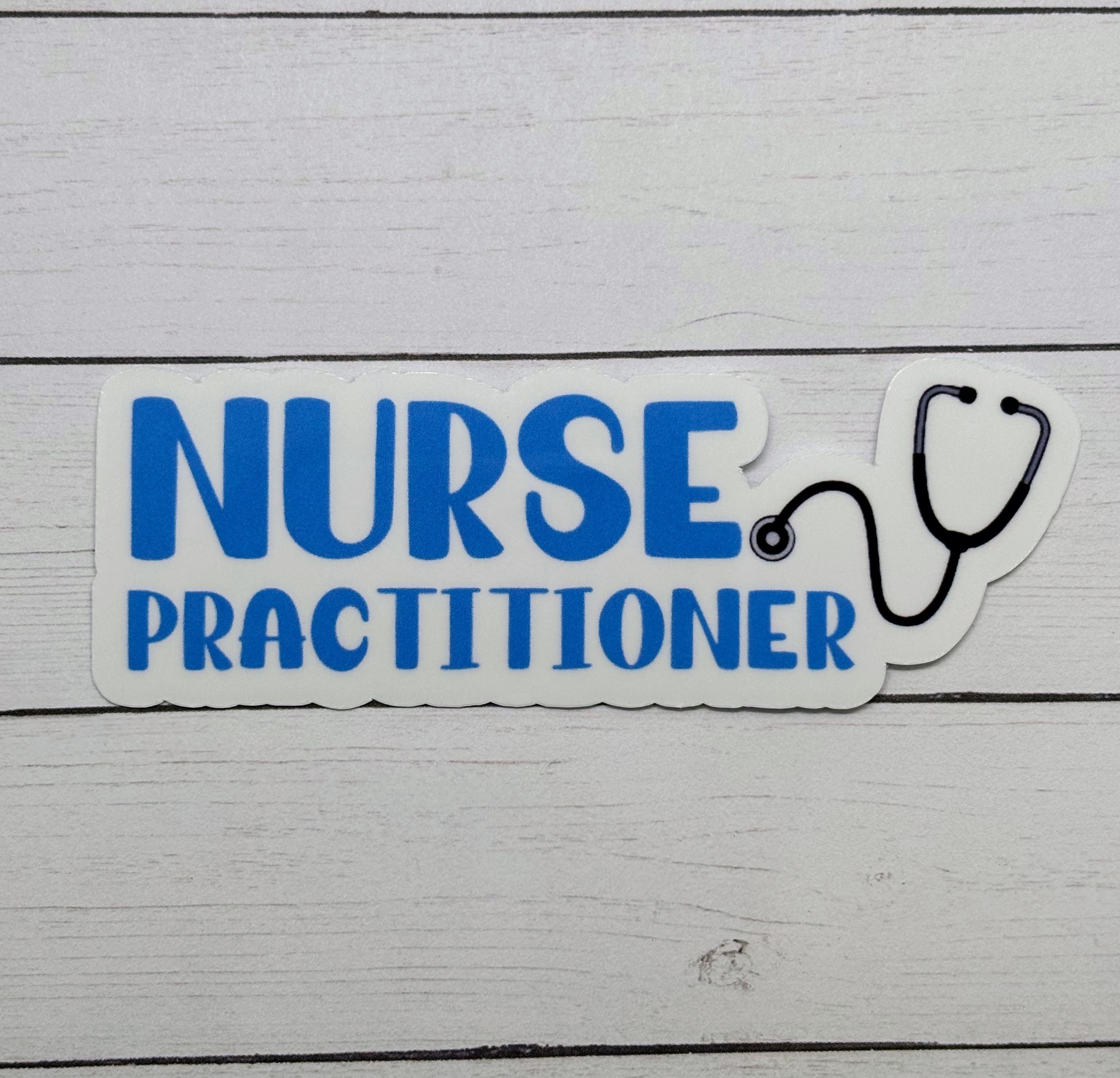 Nurse Practitioner Sticker | Nurse Appreciation Gift | Gift for Nurse ...