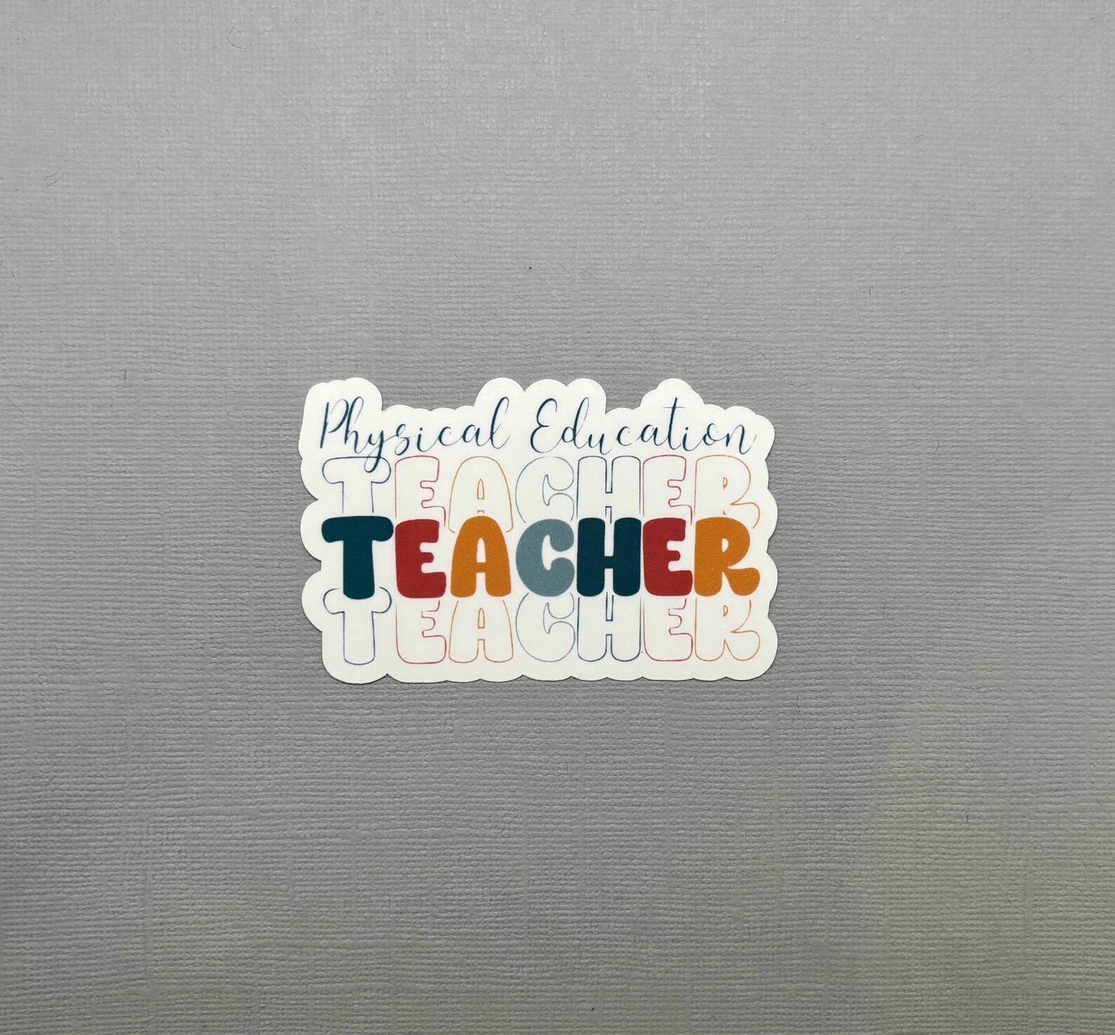 Physical Education Teacher Sticker | Teacher Sticker | Teacher ...