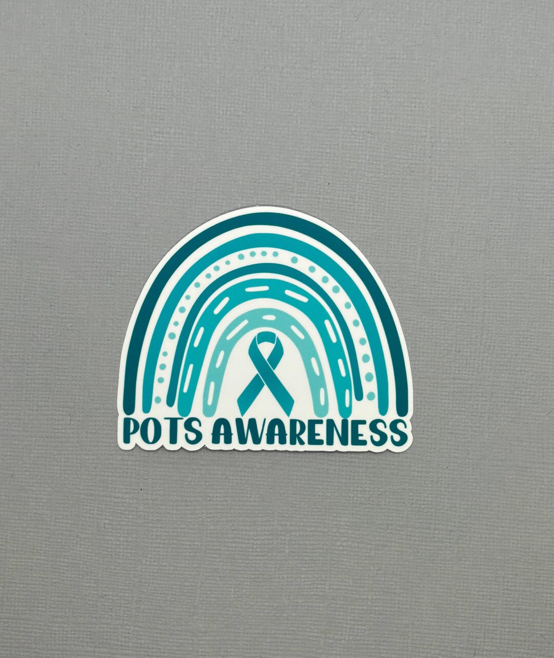 POTS Awareness Rainbow Sticker | POTS Awareness | POTS Sticker | Water ...
