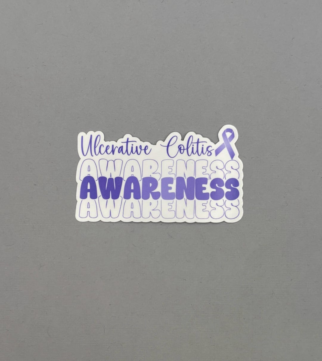 Ulcerative Colitis Awareness Sticker | Ulcerative Colitis Sticker ...