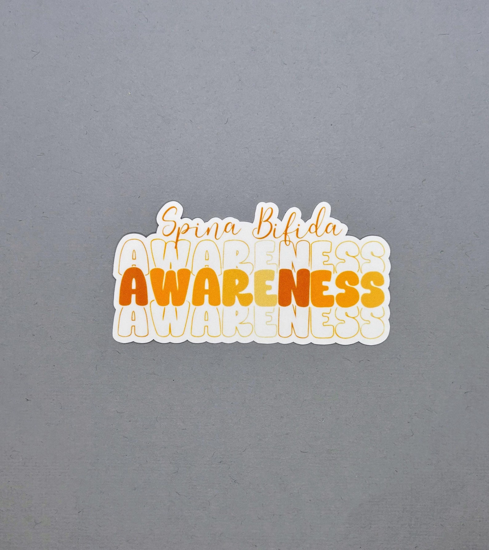 Spina Bifida Awareness Sticker Spina Bifida Sticker Spina Bifida ...