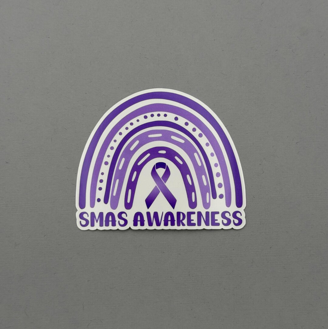 SMAS Awareness Rainbow Sticker | Superior Mesenteric Artery Syndrome ...