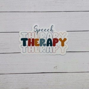Speech Therapy Sticker | Speech Sticker | Speech Language Sticker ...