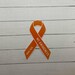 MS (multiple Sclerosis) Awareness Custom Ribbon Sticker | MS Sticker ...