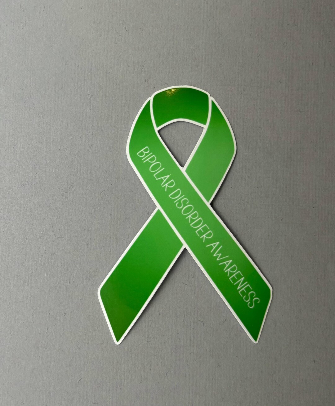 Bipolar Disorder Awareness Ribbon Sticker | Bipolar Disorder Sticker ...