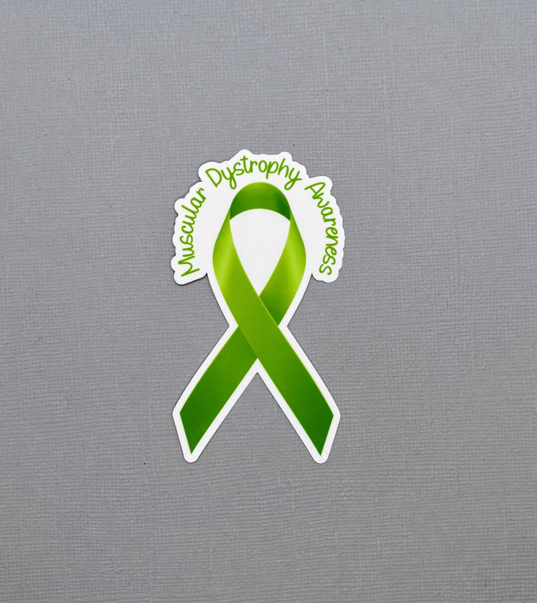 Muscular Dystrophy Awareness Ribbon Sticker | Muscular Dystrophy ...