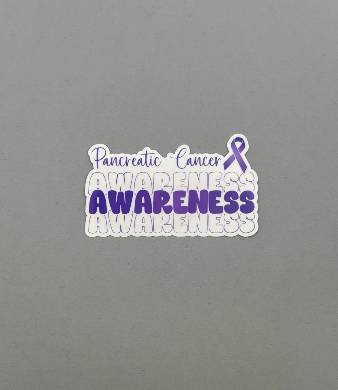 Pancreatic Cancer Awareness Sticker: Water Resistant - Etsy