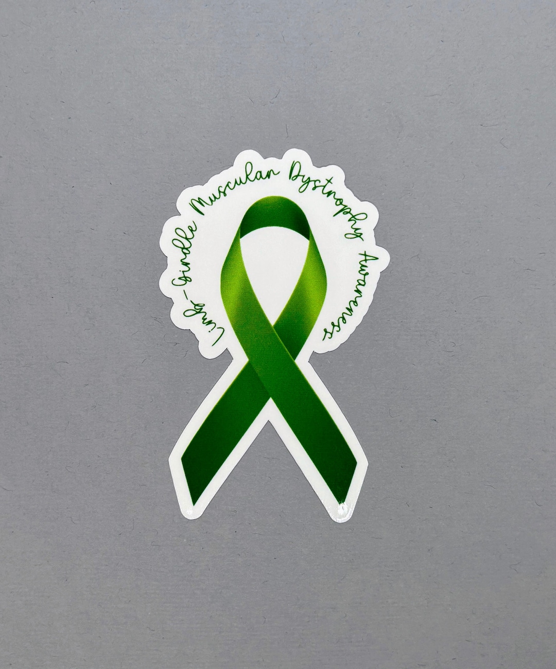Limb-girdle Muscular Dystrophy Awareness Ribbon Sticker | Limb-girdle ...