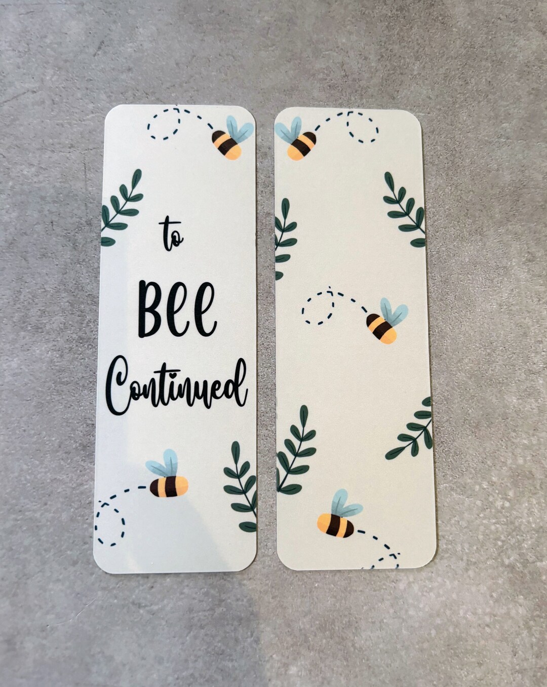 To Bee Continued Bookmark | Bee Bookmark | Gift for Mom | Gift for ...