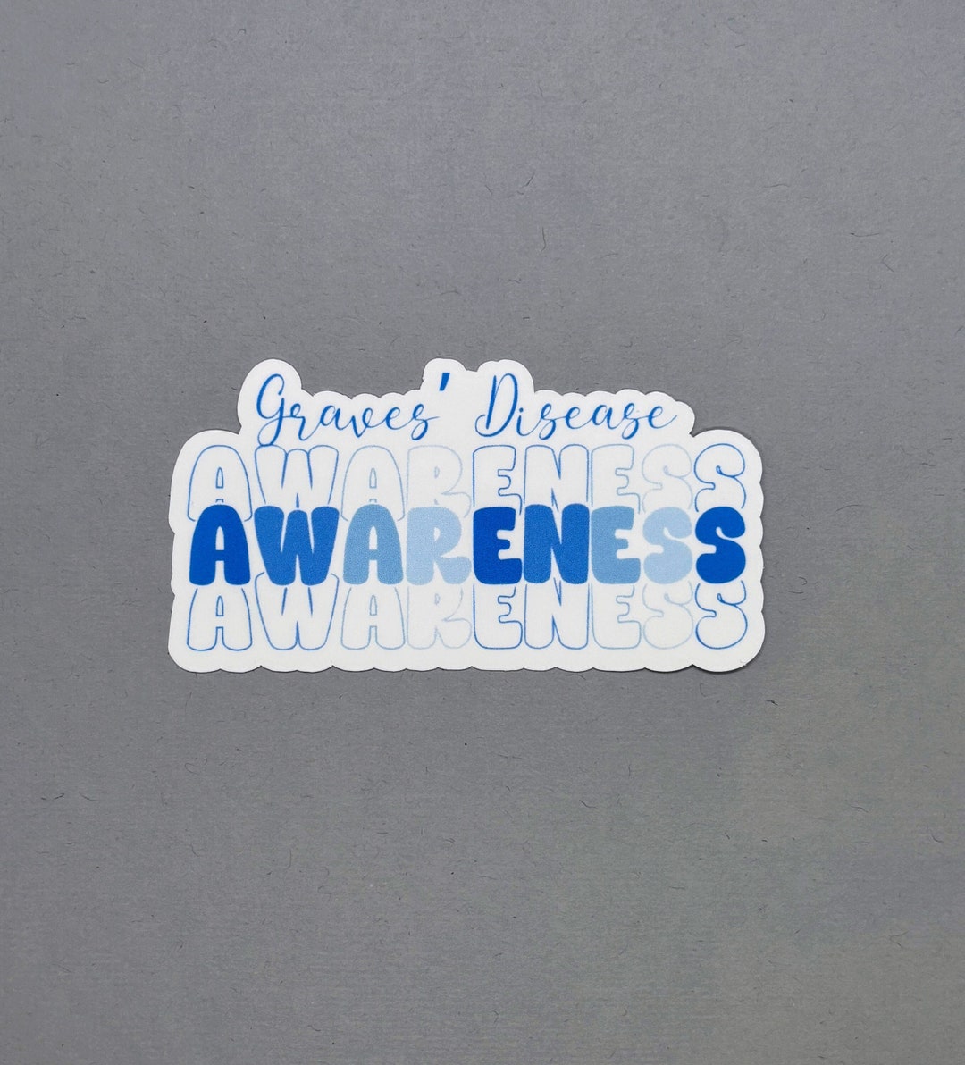 Grave's Disease Awareness Sticker | Autoimmune Disease Sticker ...
