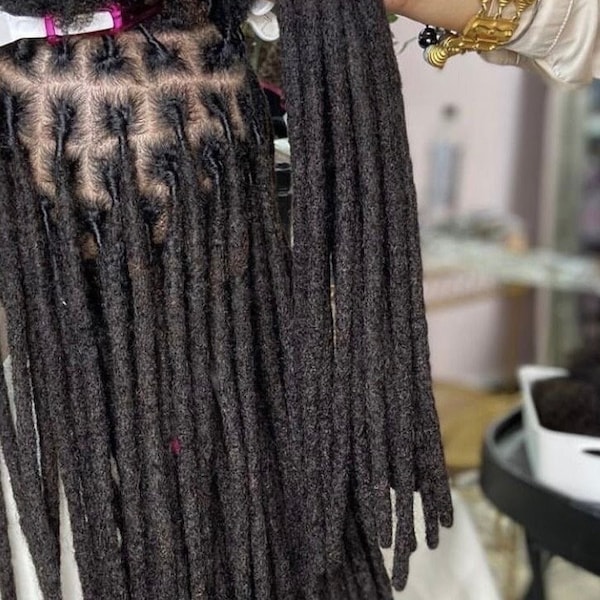 Loc Extensions Human Hair Etsy