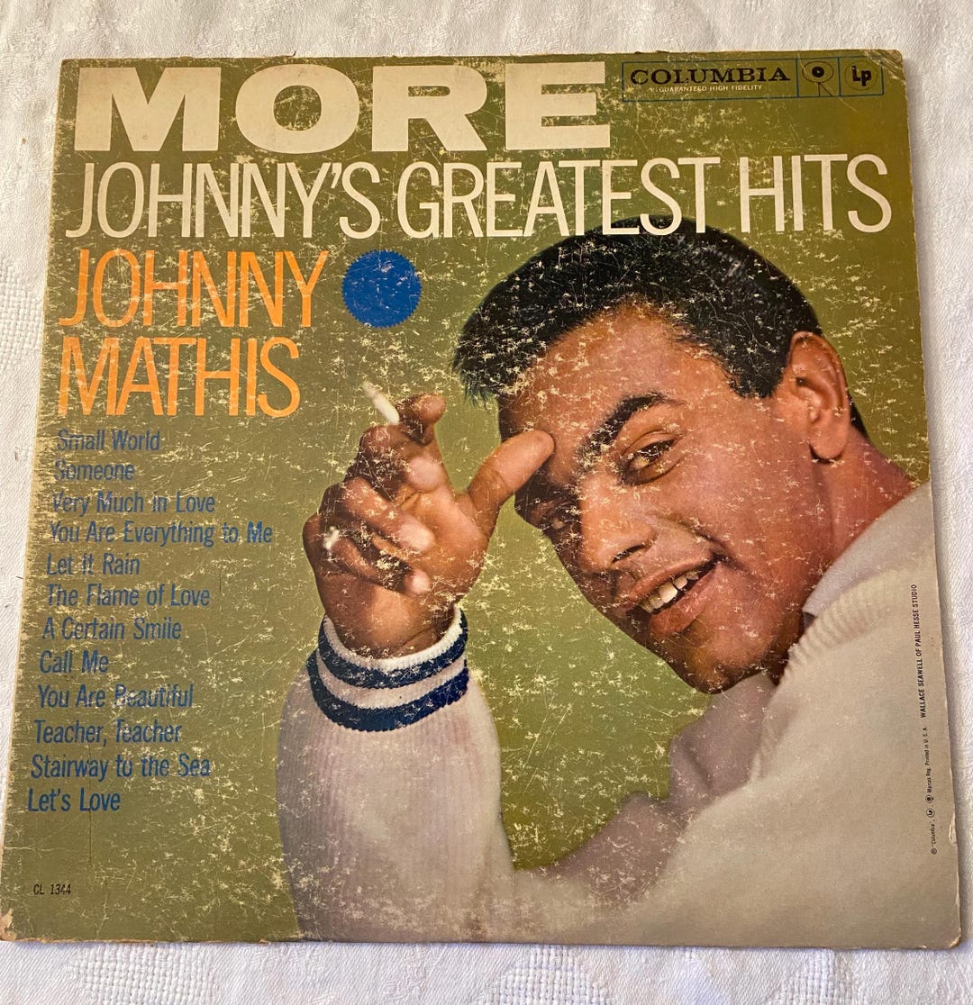 Johnny Mathis More Greatest Hits - Etsy