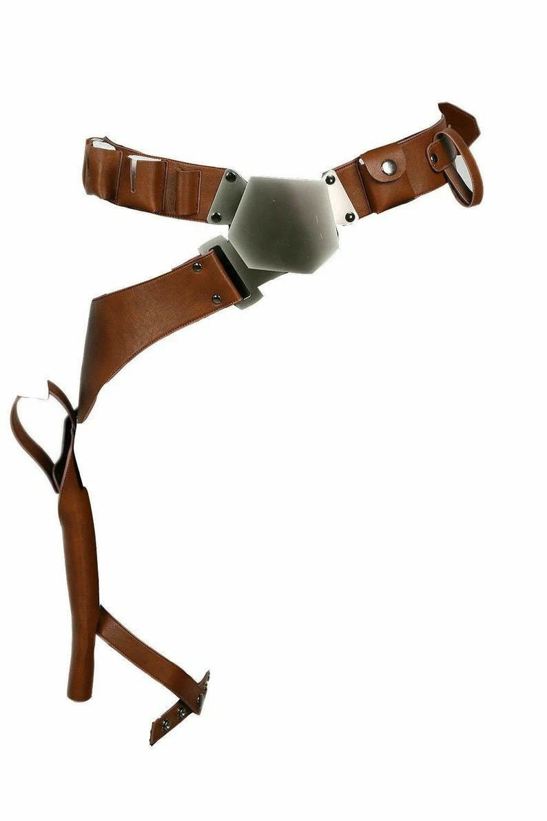 Han Solo Belt With Holster Cosplay Costume Leather Props for Halloween ...