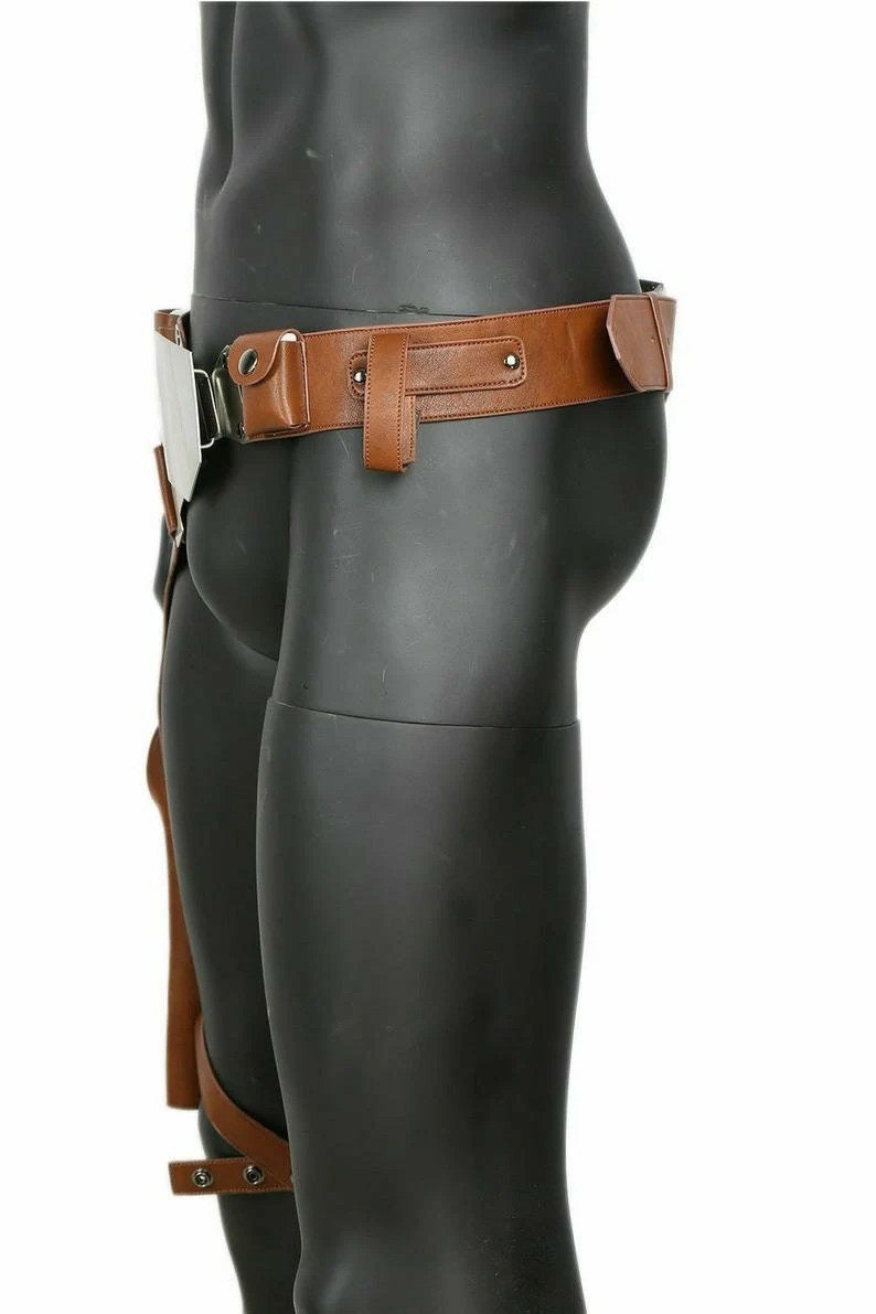 Han Solo Belt With Holster Cosplay Costume Leather Props for Halloween ...