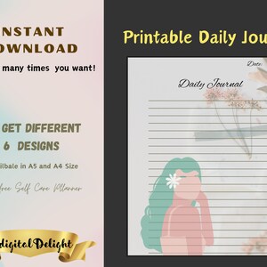 PRINTABLE BLANK Notes/pastel Color Template | Printable Planner ...