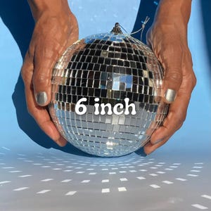 8 Inch Disco Ball Party Fun Decor Art Deco Theme Wedding Decoration ...
