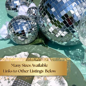 8 Inch Disco Ball Background for Wedding Display Disco Ball Bulletin ...