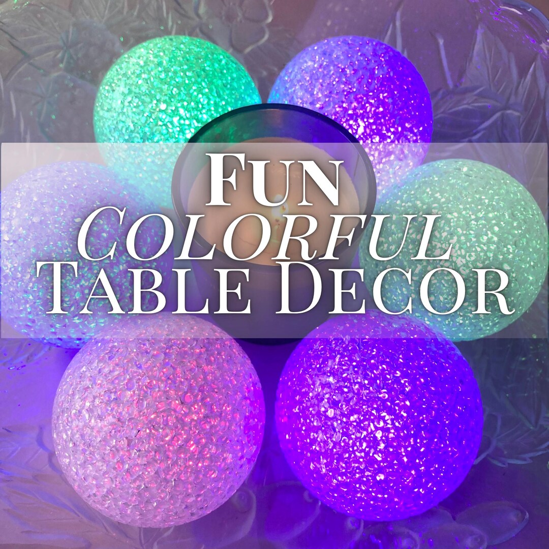 Fun Light for Wedding Centerpiece Table Decor for Reception Retro ...